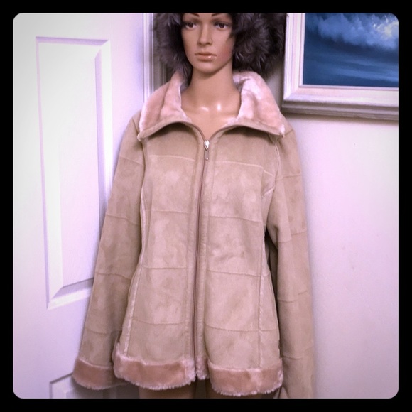High Sierra | Jackets & Coats | Nwot High Sierra Suede Women Coat ...